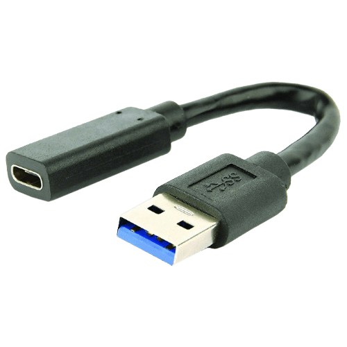 GEMBIRD Adapter USB A na USB C 10cm (Crna) | Gigatron