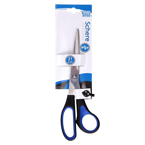 TIP TOP OFFICE makaze Soft Grip TTO 404806 (Crni/Plavi) | Gigatron