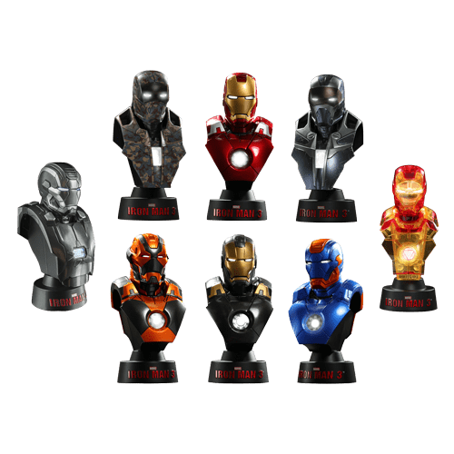 SIDESHOW COLLECTIBLES Iron Man 3 Deluxe Set Series II 1/6 Scale ...