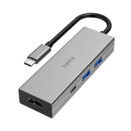 HAMA USB-C Hub - 2 x USB-A,USB-C,HDMI | Gigatron