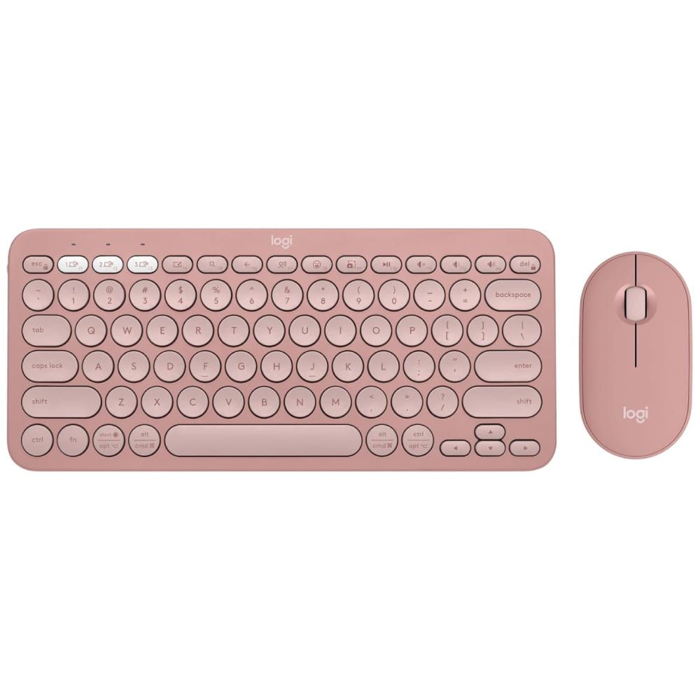 LOGITECH Pebble 2 Combo 920-012241 Pink Komplet tastatura i miš | Gigatron