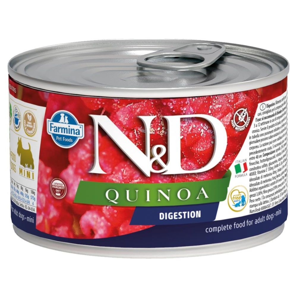 N&D Can Dog Quinoa Mini Digestion 140 g Hrana za pse | Gigatron