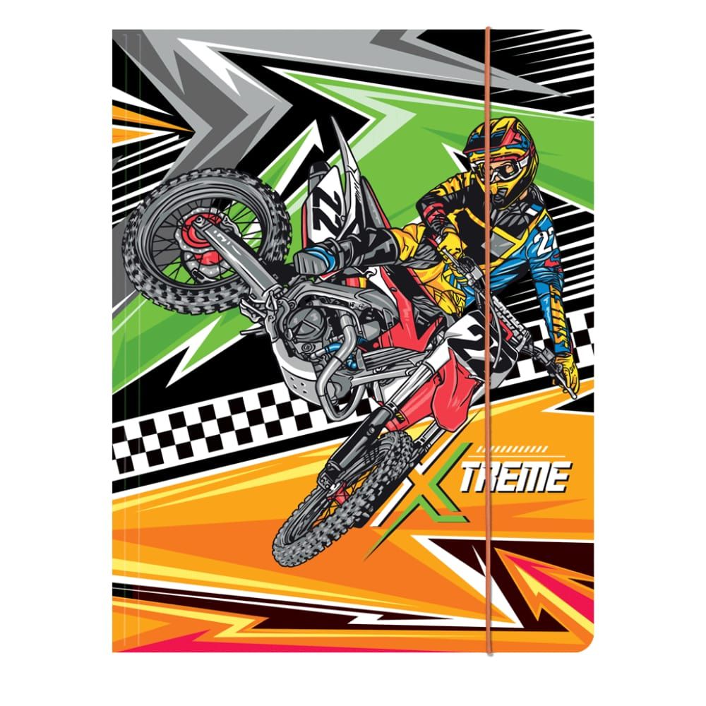 OPTIMUM Motor Extreme 600gr Lux Fascikla sa gumom A4 | Gigatron