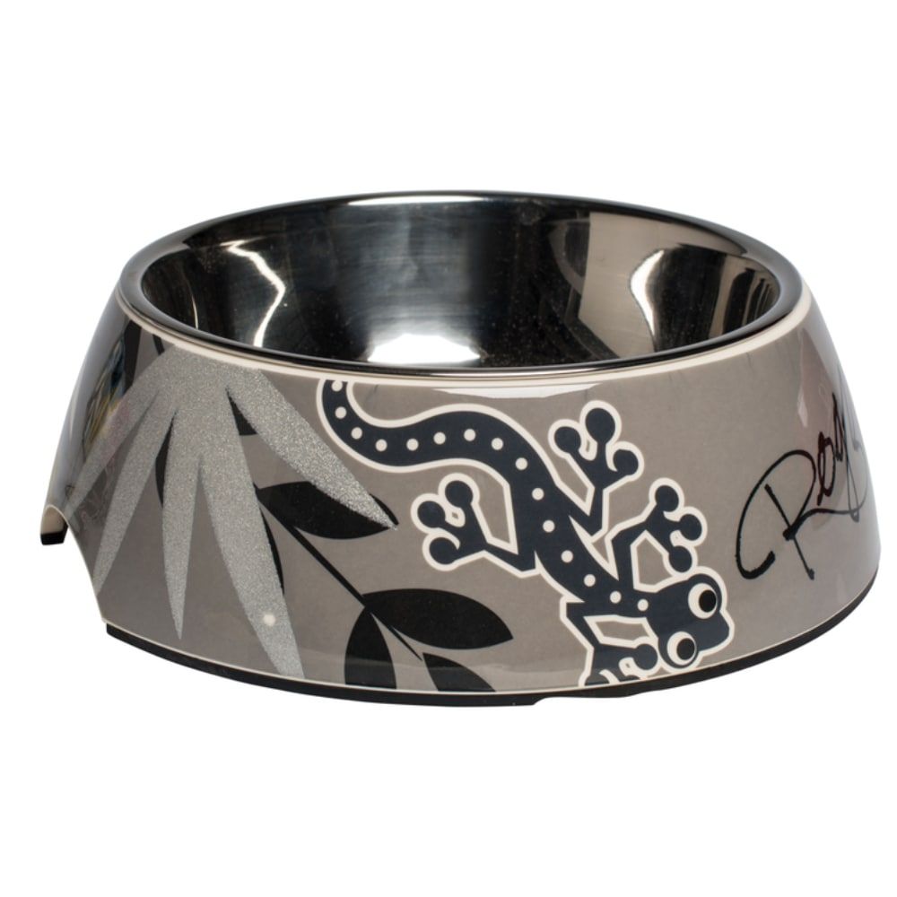 ROGZ Bubble 2 in 1 Bowl Large Činija za pse Silver Gecko | Gigatron