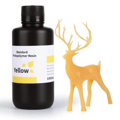 ELEGOO Standard Resin Colored 1 kg Yellow | Gigatron