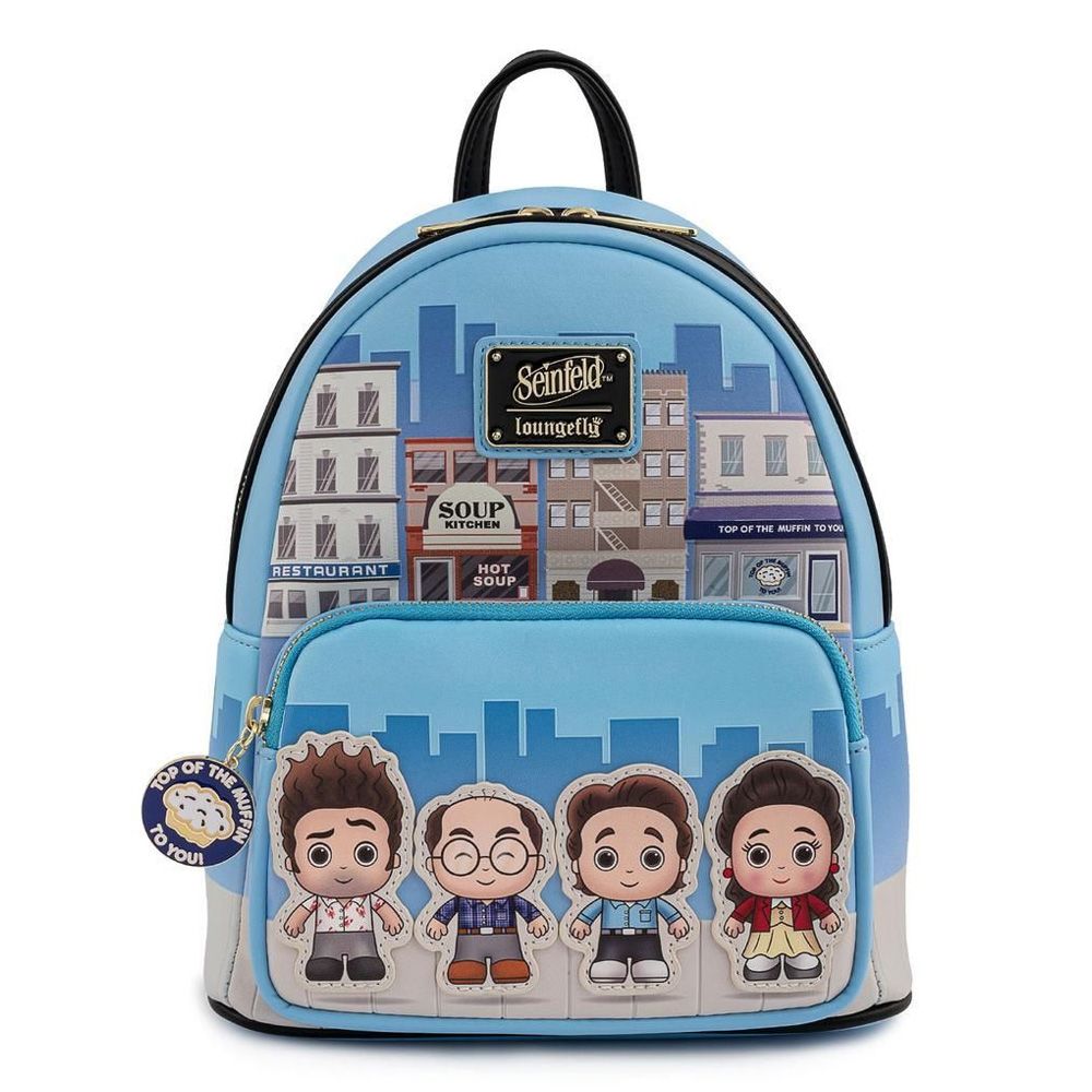 LOUNGEFLY Seinfeld Chibi City Mini Ranac | Gigatron
