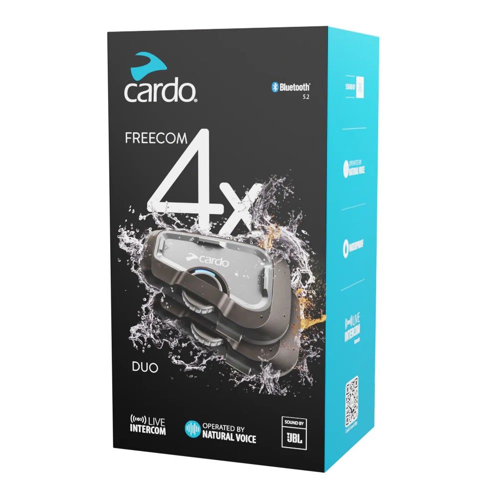 CARDO Freecom 4X Duo Bluetooth Headset | Gigatron