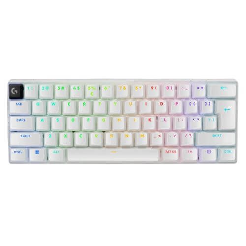 LOGITECH Pro X 60 US Lightspeed White Bežična gejming tastatura | Gigatron