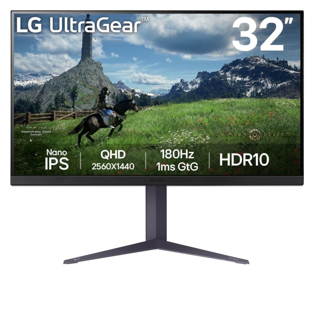 LG UltraGear 32" Nano IPS 32GS85Q-B.AEU Gejming monitor | Gigatron