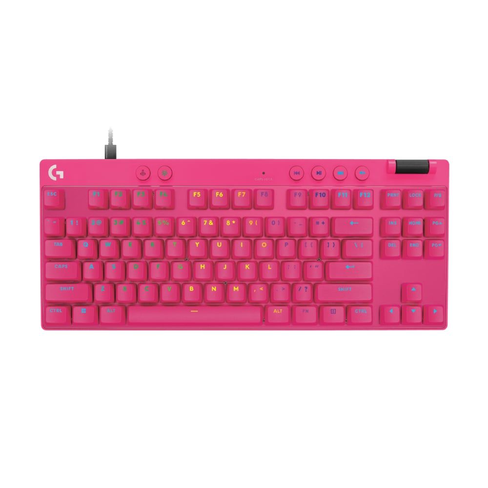 LOGITECH G PRO X TKL Rapid Pink US 920-013253 Gejmerska tastatura ...